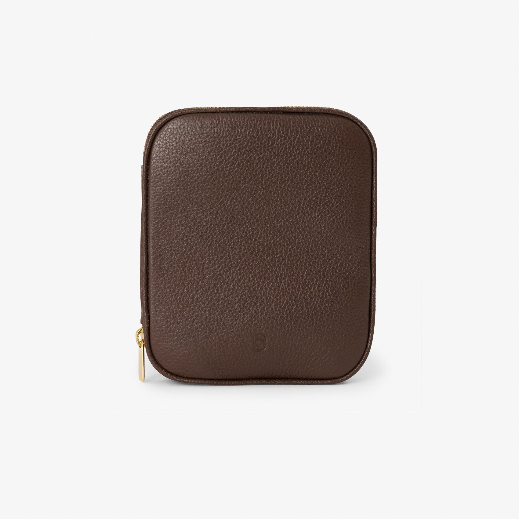 Cable Storage Case - Sleek Leather Organizer for Travel